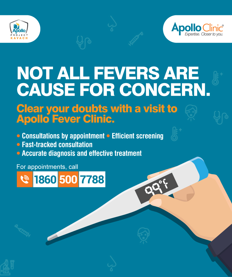 Fever Clinic in Hyderabad, Chennai & Bangalore | Apollo Clinic
